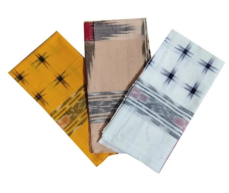 100% Pure Sambalpuri Cotton Handkerchiefs - Shop Online